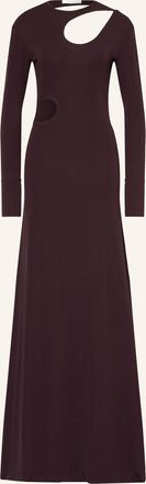 Victoria Beckham Abendkleid Mit Cut-Outs braun