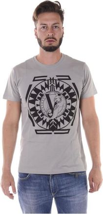 Versace Jeans Couture Homme, Tops, Gris, Taille: S Jersey Cot Pluto