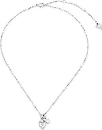 Guess Halskette JUBN06359JWRHT/U Silberfarben