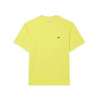 Lacoste Homme, Tops, Jaune, Taille: XL T-shirt avec petit logo