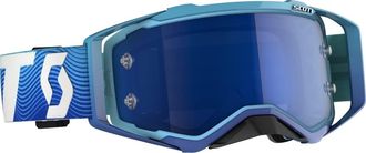 Scott Prospect MX Motocross-Brille, Blau/Weiß/Electric Blue Chrome