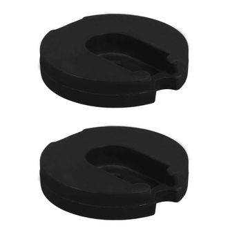 Angoily Beschwerter Lampenfu&szlig; 9cm Rund aus Eisen - 2 St&uuml;ck Gegengewichte f&uuml;r Steh und Tischlampen Stabiler Sockel f&uuml;r Wohnzimmer B&uuml;ro Teppich und Schreibtisch