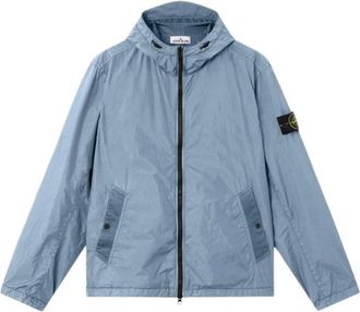 Stone Island Homme, Vestes, Bleu, Taille: 2XL Jacket