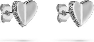 s.Oliver Ohrring - Elegante Ohrstecker aus poliertem 925er Sterlingsilber - silber - wasserfest & hautfreundlich