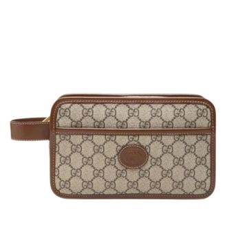Gucci Sac pochette vintage Pre-owned - Femme - Pre-owned - Beige - Taille: ONE Size