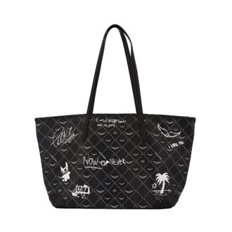 Zadig&Voltaire Z Monogram Arty Tag Shopper Bag - - Bags - Damen - Schwarzk - ONE SIZE