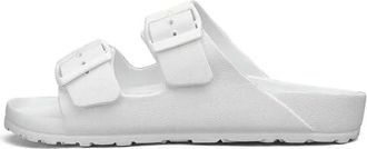 Generic ZBDZSW Pantoufles dété souples réglables pour homme en EVA léger antidérapant Taille 34-47 48 49, blanc, 10.5 UK