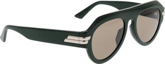 Bottega Veneta Scharfe quadratische Sonnenbrille - - Accessories - unisex - Schwarzk - ONE SIZE