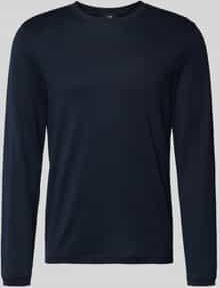 Cinque Longsleeve mit gerippten Abschl&uuml;ssen Modell BADI