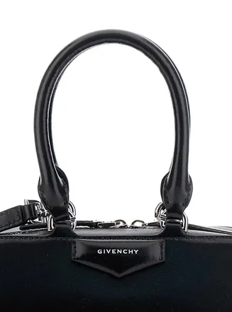 Givenchy Antigona East West Mini Top Handle Bag - Black