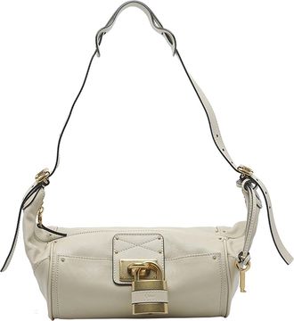 Chlo&eacute; Schultertasche - Wei&szlig;