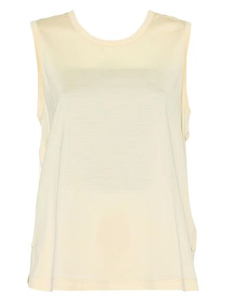 Joseph débardeur en soie (2023) - Jaune