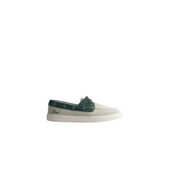Dior Chester Boat Chaussures - Homme - Chaussures - Vert - Taille: 42 1/2 EU