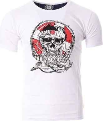 La Maison Blaggio T-Shirt Blanc Homme Moro Blanc L