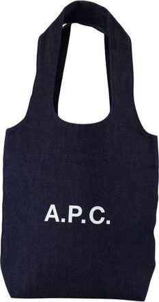 A.P.C. Shopper & Totes - Ninon Small Shopper Bag - Cotton - Blue - Gr. unisize - in Blau - für Damen