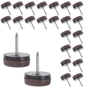 Artibetter MUCKLILY 40 St&uuml;ck Teiliges M&ouml;bel nivellierf&uuml;&szlig;e mit N&auml;geln rutschfeste Bodenschoner f&uuml;r St&uuml;hle Tische Schr&auml;nke Kratzfest Ger&auml;uschd&auml;mpfend Geeignet f&uuml;r 