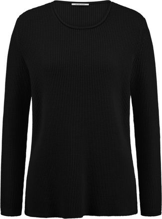 Peter Hahn Rundhals-Pullover Peter Hahn schwarz