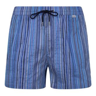 Paul Smith Homme, Maillots de bain, Bleu, Taille: S Swim Short Jacquard Signature