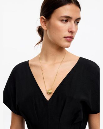 Arket Halskette Mit Anh&auml;nger -Goldfarben