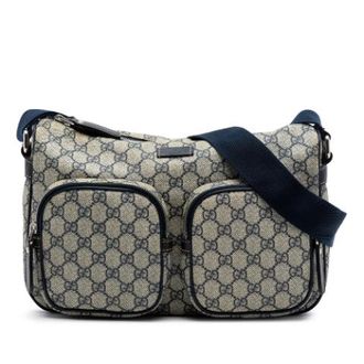 Gucci Sac bandouli&egrave;re vintage en toile Pre-owned - Femme - Pre-owned - Beige - Taille: ONE Size