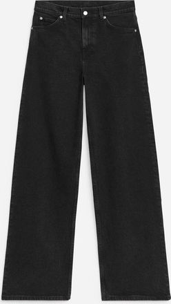 Arket LUPINE Flared Jeans -Schwarz