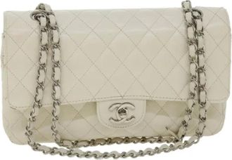 Chanel Sac bandouli&egrave;re Vintage Pre-owned - Femme - Pre-owned - Blanc - Taille: ONE Size