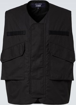 Comme Des Garçons Comme des Garçons Homme Weste aus Baumwolle