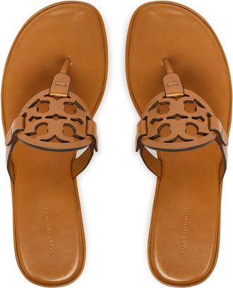 Tory Burch Zehentrenner Tory Burch Miller Wedge 175318 Braun