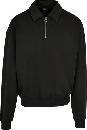 Urban Classics Pullover Mit Kragen f&uuml;r Herren (Schwarz)