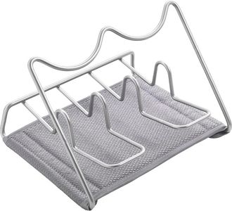 Metaltex Abtropfhalter Dry-Mug 2 f&uuml;r Flaschen und Tassen, Silber