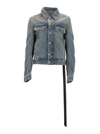 Rick Owens Jeansjacke - Blau