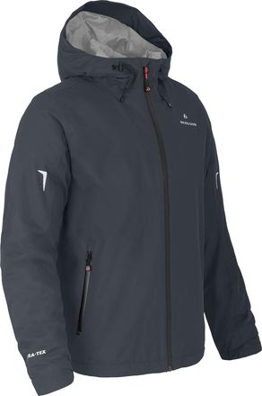 Bergson EGGEN Thermo | Herren Regenjacke, leicht wattiert, 12000 mm Wassersäule, Ebony [949], 110 - Herren