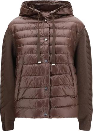 Herno Resort Kurze Daunenjacke - - Jackets - Damen - Braun - M