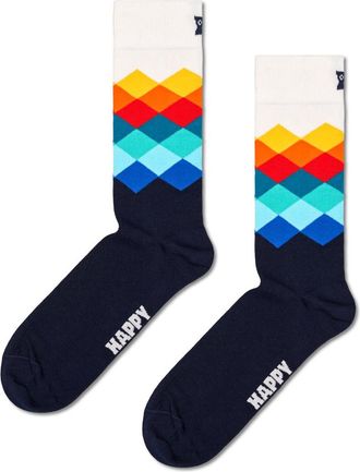 Happy Socks Faded Diamond Socken mit Farbverlauf in