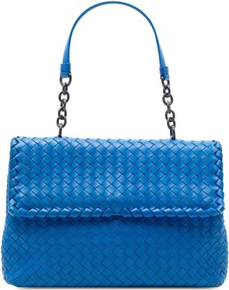 Bottega Veneta Hobo Bags - Medium Nappa Intrecciato Olimpia Shoulder Bag - Gr. unisize - in Blau - für Damen