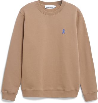 Armedangels Herren Sweatshirts aus Bio-Baumwolle BAARO CHANGEMAKERS Regular Fit Light Oak