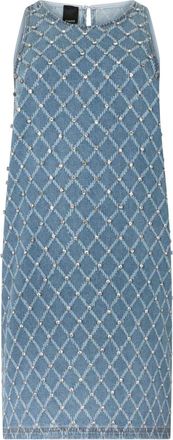 Pinko Pinko, Femme, Robes, Bleu, Taille: 38 FR Robe Amorino