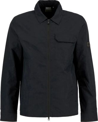 Barbour Homme, Vestes, Noir, Taille: 2XL Warren Overshirt