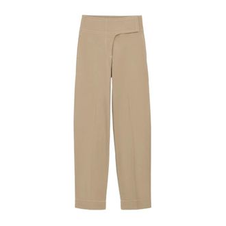 Ami Wrapped Belted Balloon Fit Hose - - Trousers - Damen - Beige - XS