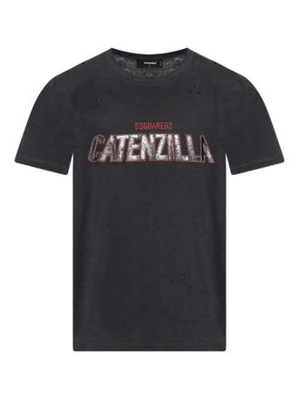 Dsquared2 t-shirt à imprimé graphique - Gris