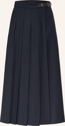 Max Mara Weekend Max Mara Faltenrock Fastoso blau