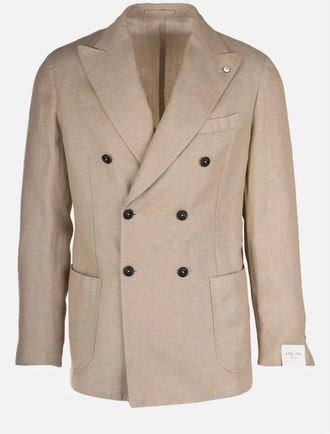 L.B.M. 1911 L.b.m. 1911, Homme, Vestes, Beige, Taille: XL Tom Jacket