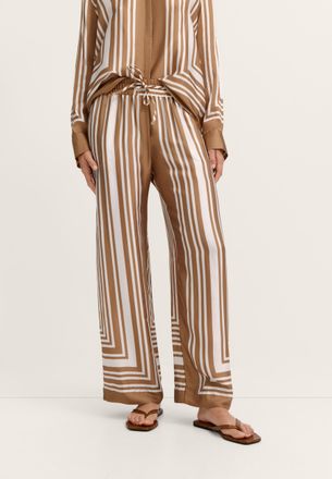 Bugatti Damen Freizeithose mit grafischem Print aus Viskose