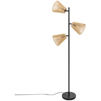 Atmosphera Atmosphera - Stehlampe im Boho-Stil giada, 3 drehbare Lampenschirme, 150 cm
