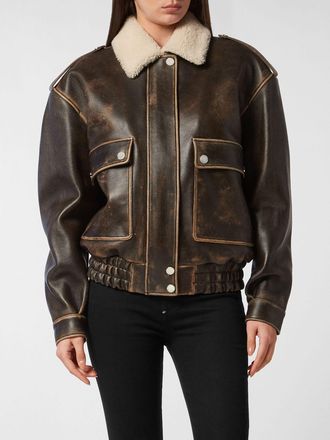 Philipp Plein Veste Femme couleur Marron