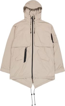 Alpha Industries Homme, Manteaux, Beige, Taille: L Utility UV Fishtail Jacket