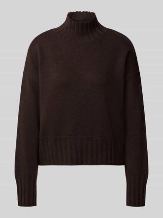 Milano Strickpullover aus Woll-Mix mit Stehkragen