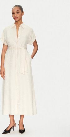 Lola Casademunt Hemdkleid MS2516004 &Eacute;cru Regular Fit