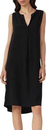 QS by s.Oliver Knielanges Viskosekleid