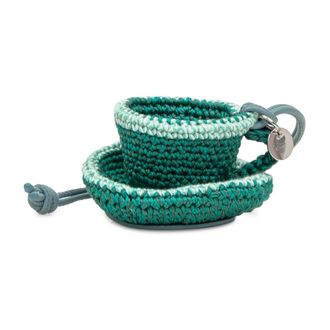 J.W.Anderson Homme, Accessoires, Vert, Taille: ONE Size Teacup Charm